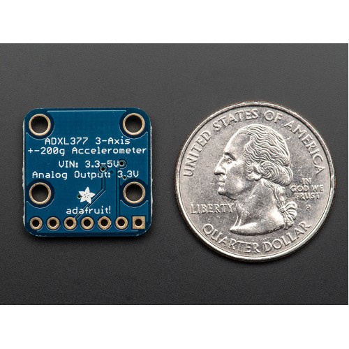 ADXL377 - High-G Triple-Axis Accelerometer (+-200g Analog Out)