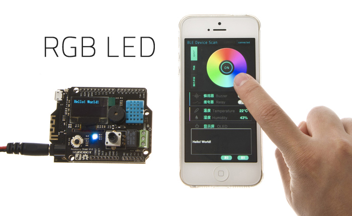 Bluno - A Bluetooth 4.0 Micro-controller Compatible with Arduino Uno